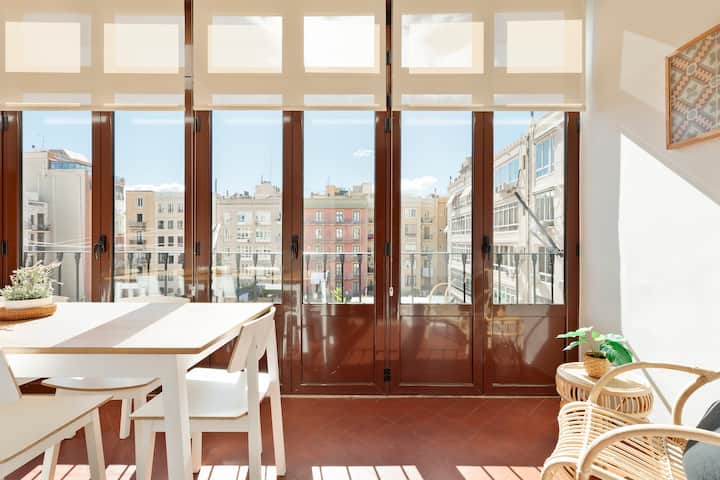 Three-bedrooms Apt. & Ac (4 Adults) 32 - Barcelona