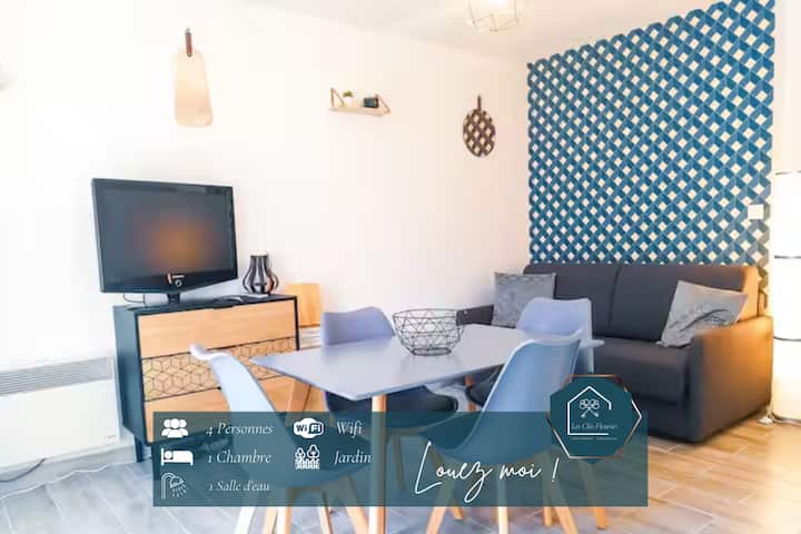 F2 Avec Jardin, 4pers, Proche Mer-0 Frais Voyageur - Blonville-sur-Mer