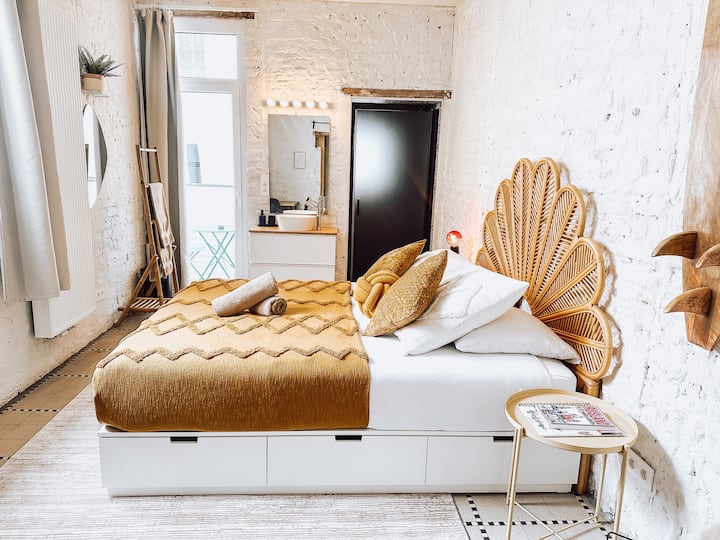 Cozy Room With Terrace In The Citycenter! 1floor - Ostende