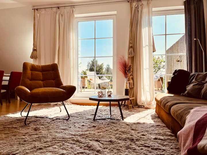 Beautiful Bright Terrace Apartment At The Forest 15 Min In Cologne. - Colonia