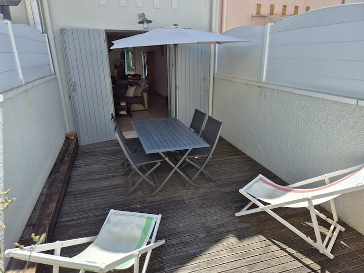 Arcachon, Maison Familiale, 2 Chambres, Terrasse. - Arcachón