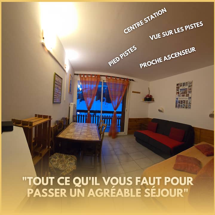 Appt Sud 5p Pied Pistes Station Superdévoluy - La Joue du Loup