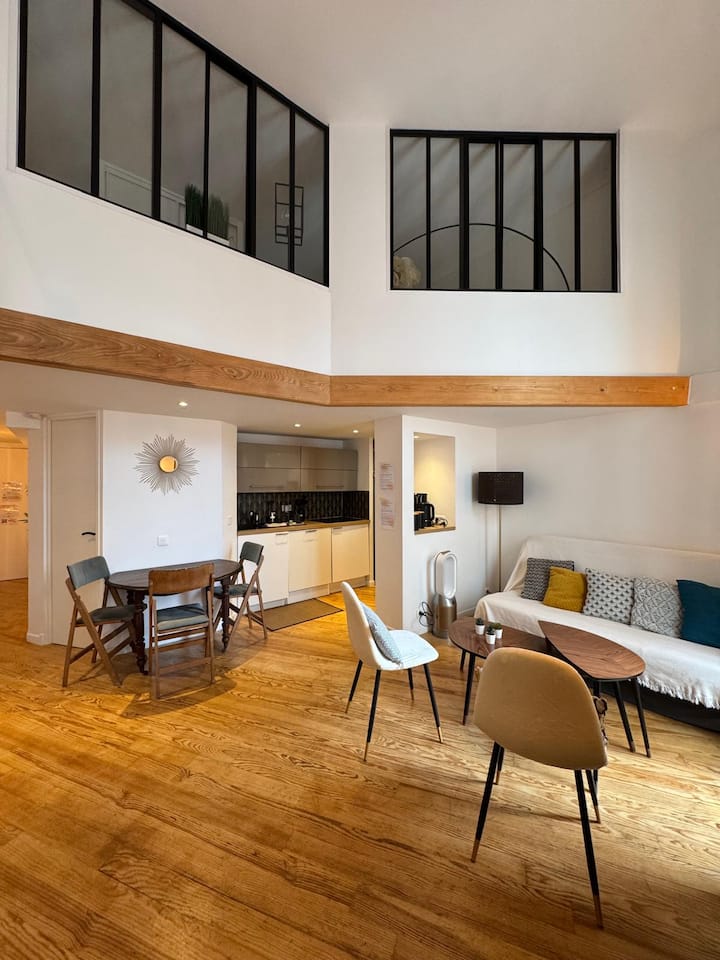 Duplex Hyper Centre Plage Masséna Parking Privé - Nizza