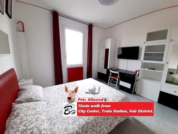 15min Walk From City, Trainstation, Exhibitionarea - Bologna