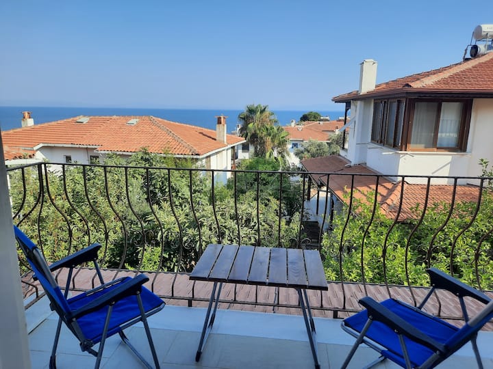 Fullyfurnished Dublex House With Garden By The Sea - Ören