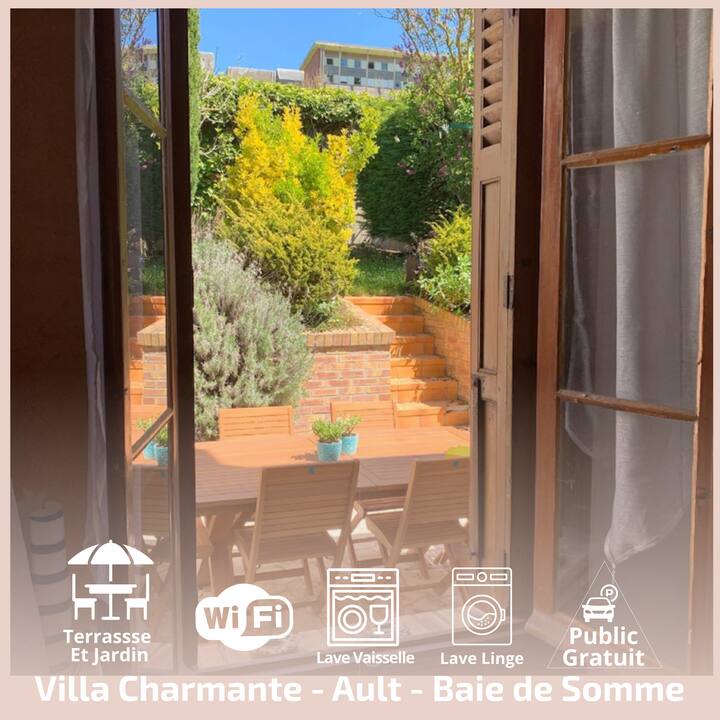 15- Charmante Avec Jardin- Lavelinge - Pkg Gratuit - Ault