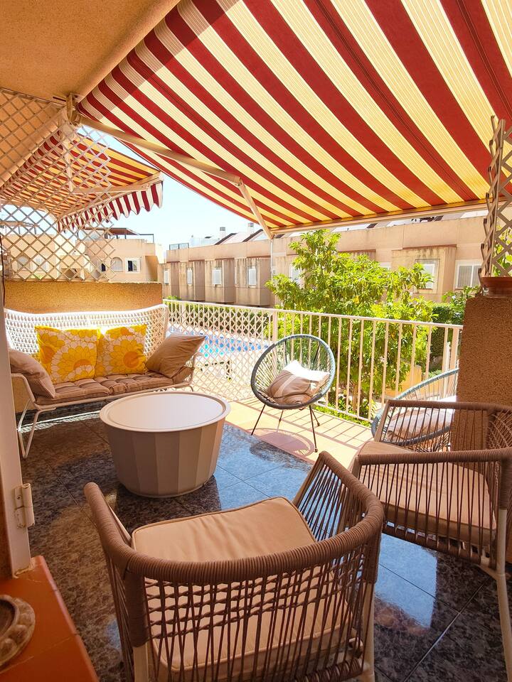 Vivienda Piscina Vistas  Tres Dormitorios Wifi - Puerto de Mazarrón
