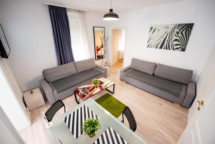 Central 2br Villa | 12 Guests | Ac, Netflix &Wi-fi - 布加勒斯特