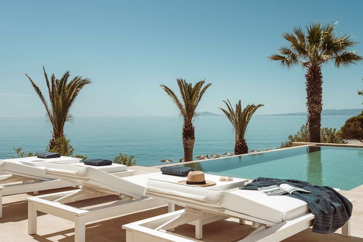 Villa Emerald - Beachfront Villa, Skala, Kefalonia - Cephalonia