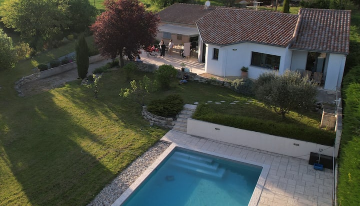 Villa - 8 Persones - 4 Chambre - Piscine - Hauterives