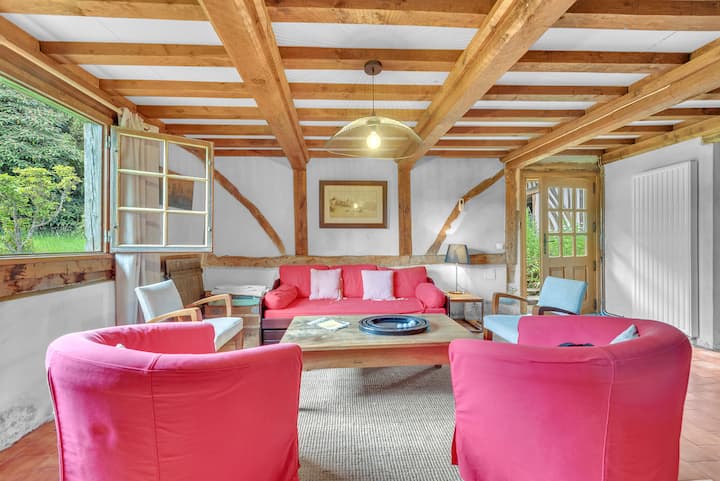 Cottage Atypique Normand Entre Plage Et Jardin 5p - Cabourg