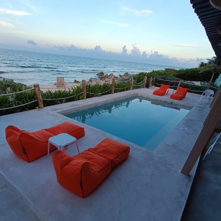 ¡Ocean Front Suite With Pool! - Isla Mujeres