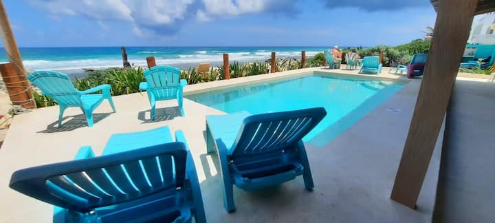 ¡Ocean Front Suite With Pool! - Isla Mujeres