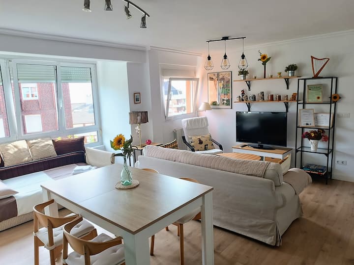 "Los Girasoles" Sardinero, Apartamento Confortable - Santander