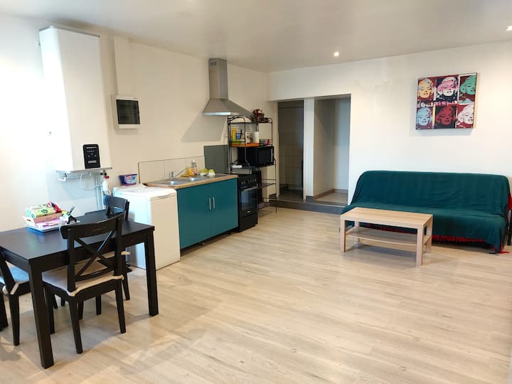 F2 50m2 éQuipé, Propre Et Fonctionel - Seyssuel