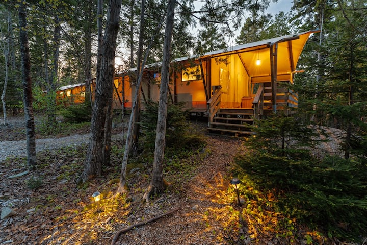 Loon Tent, @ Acadia Np. Airbnb Fees Paid By Host. - Bar Harbor, ME