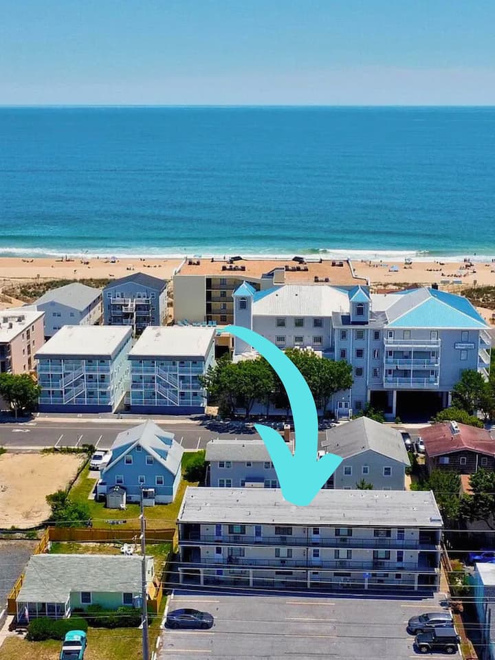 Ocean Block | 1st Floor | Steps To The Beach - Ocean City, MD