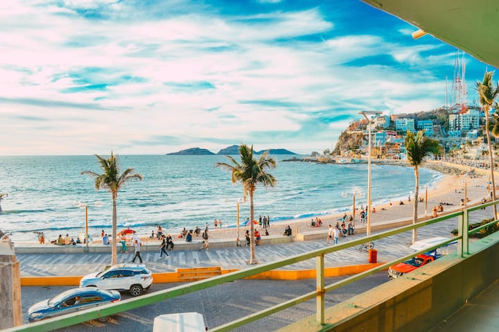 Departamento Frente Al Mar Olas Altas - Mazatlán