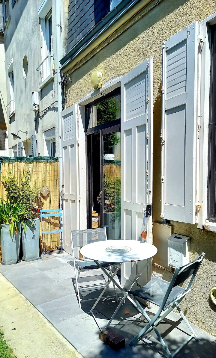 Le Diamant Maison De Pêcheur à 100 M De La Mer - Lion-sur-Mer