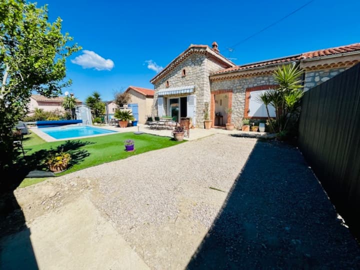 Joli Maisonnette  Plein De Charme Avec Piscine . - La Roquette-sur-Siagne