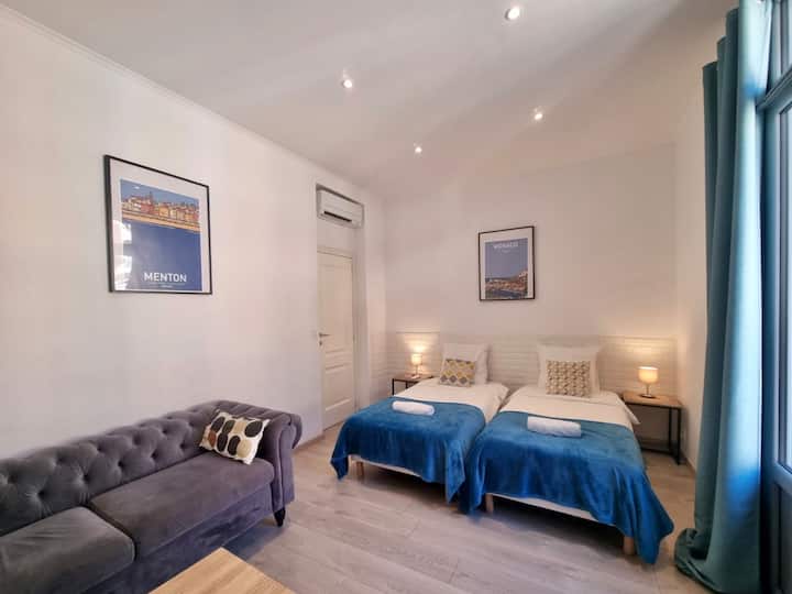 Monaco Villa Brigitte Parking Et Terrasse - Monaco