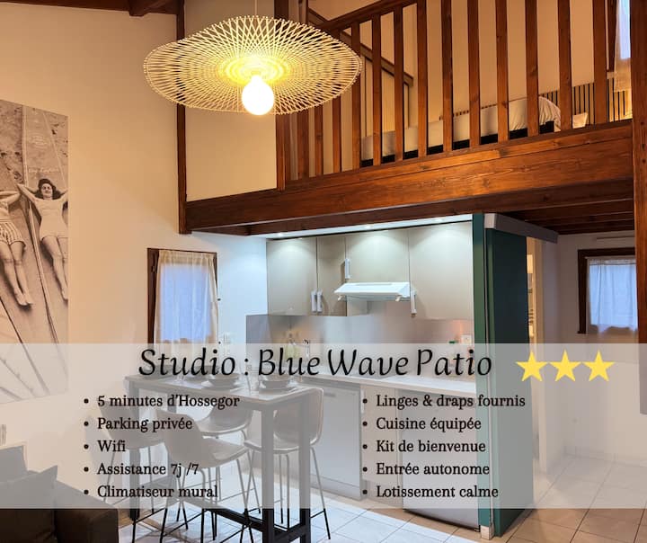 Blue Wave Patio, 5 Mins à Pied Du Centre Hossegor - Capbreton