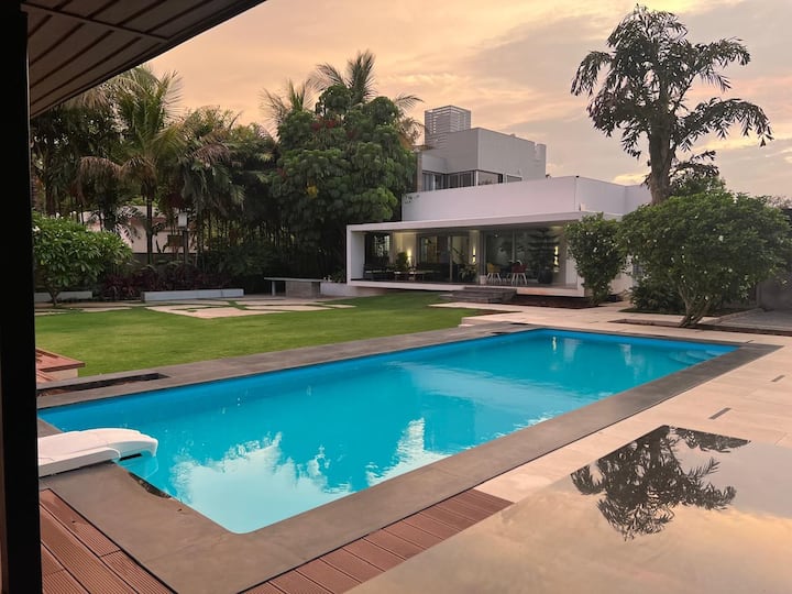 Sanika Farms - 3 Bedroom Stay With Swimming Pool - Nashik