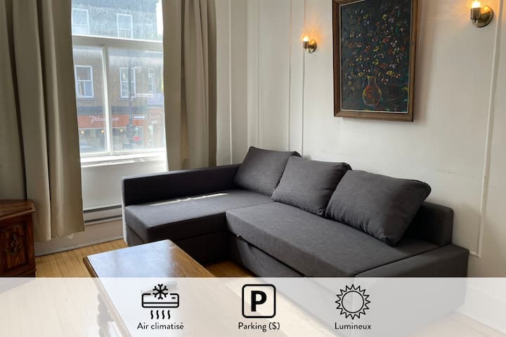 Cozy Vibe | The Plateau | Wifi | Tv | Parking | Ac - Montreal