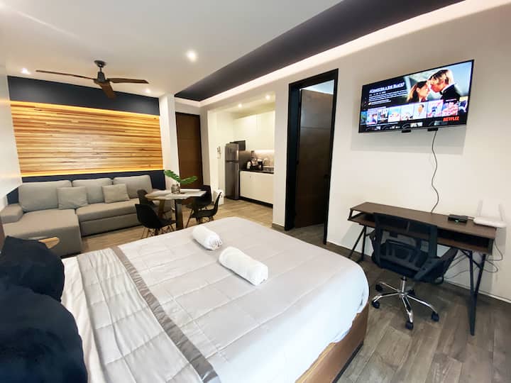 Workspace-reliable Wifi200mb Ac Close T Everything - Playa del Carmen