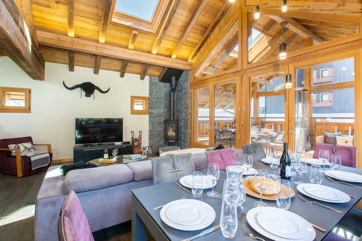 Super Chalet De Luxe 4 Chambres, Sauna Et Cheminée - Avoriaz