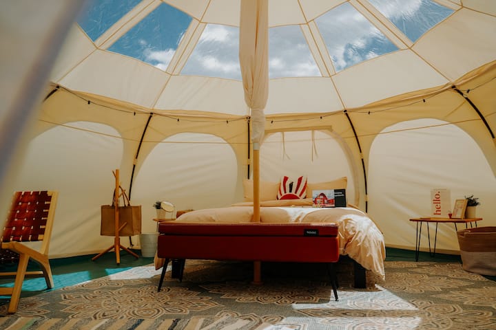 Stargazer Lotus Tent, Dark Sky, National Parks - Utah