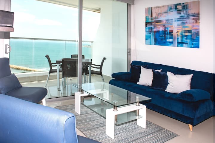 Oceanfront Luxury Condo 2br 2bath Modern Building - Cartagena, Colombia