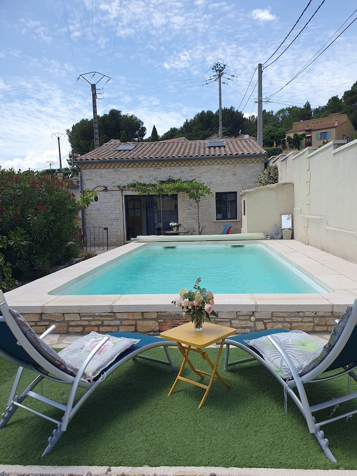 Maison Indépendante Avec Piscine Privée - Bagnols-sur-Cèze