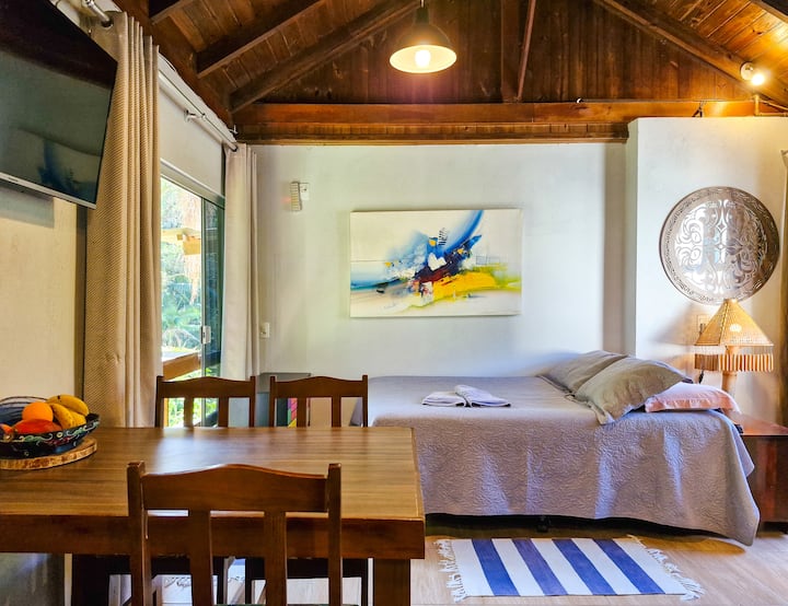 Conexão Natureza, Flat Casal, A/c, Bikes, Fogueira - Bombinhas