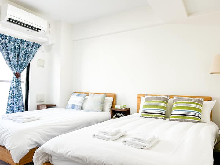 4ppl/801/7 Mins To Tsuruhashi Sta/２bed Rooms/a3307 - Osaka, Japan