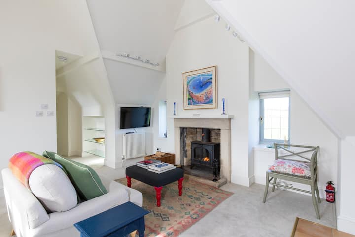 Loft Romantique Dans Les Cotswolds Avec Poêle à Bois - Bibury - Bibury