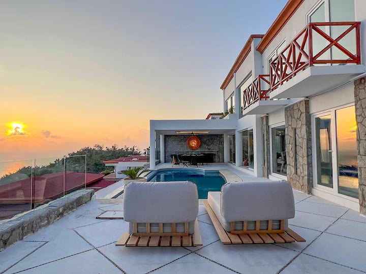 ¡La Villa De Frida! Alta Seguridad Hermosas Vistas - Acapulco