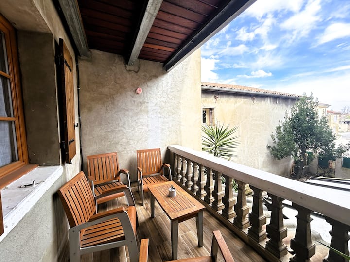 Spacieux T3 à Roche-de-glun – 7 Voyageurs +Balcon - Tournon-sur-Rhône