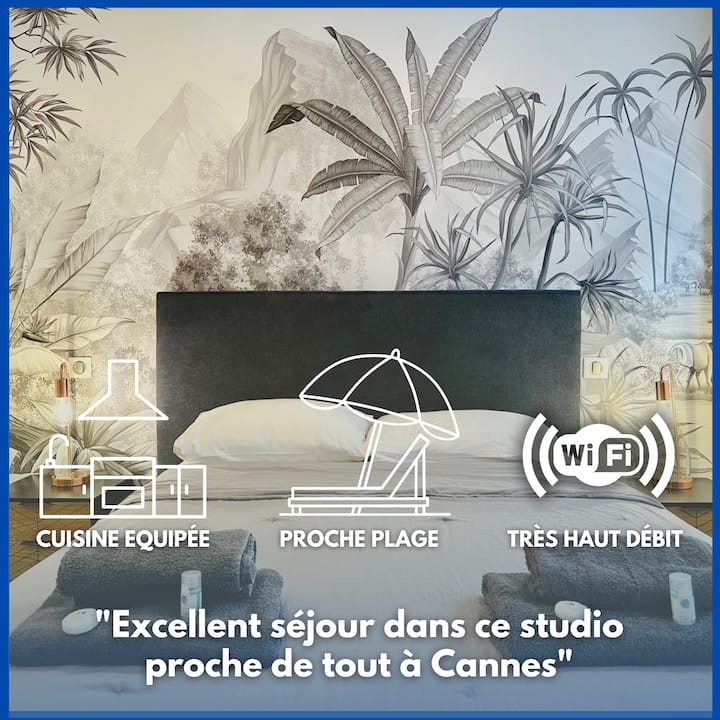 Studio Moderne Proche Croisette Et Plages - Cannes
