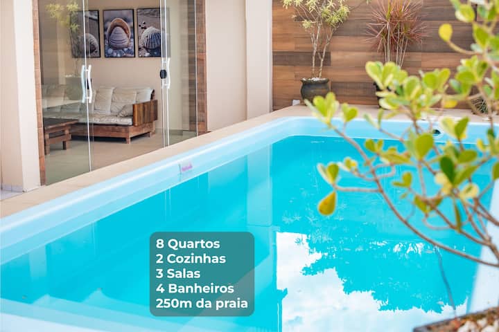 House For Large Families And Groups, With A Pool - Paranaguá