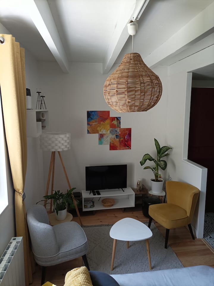 ‘Beun’aise’ Saintes Rive Droite
2 Chambres 2 Lits - Saintes