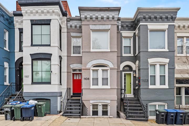 Stunning Renovated Rowhouse, Perfect Location - Bloomingdale, DC