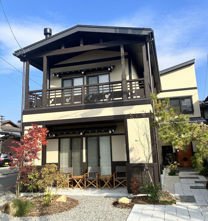Sou By Tabino Shiori | Riverside House & Old Town - Takayama