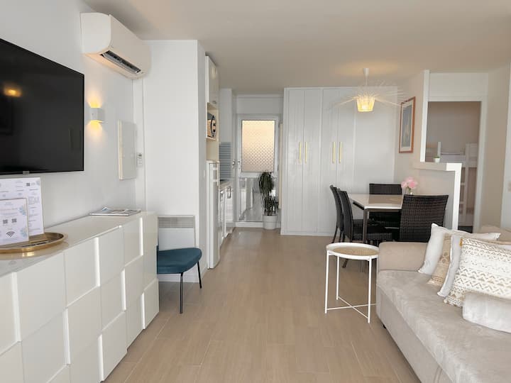 35m2-1.5 Bd With Cabin, Pool, Sea View, 5’ Monaco - Èze