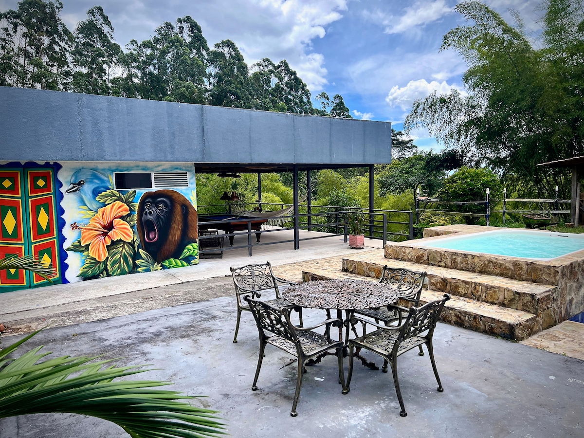 Finca exclusiva con jacuzzi en el eje cafetero - Cabañas en renta en ...