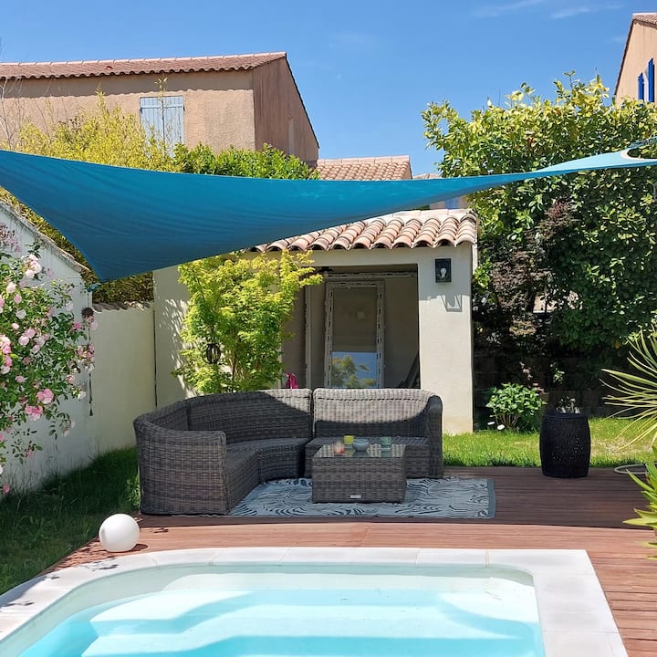 Charmante Maison Avec Piscine à Puyricard - Aix-en-Provence