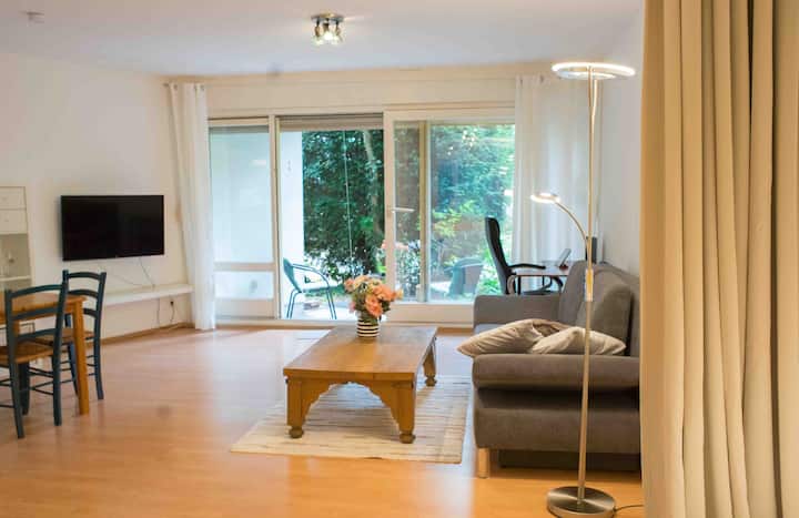 (Langzeit) Großartige Gartenwohnung Im Zentrum - Munich (Monacor di Baviera)