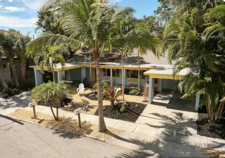 ☀ Villa & Garden In Downtown ~ 5 Min To Beaches - Sarasota