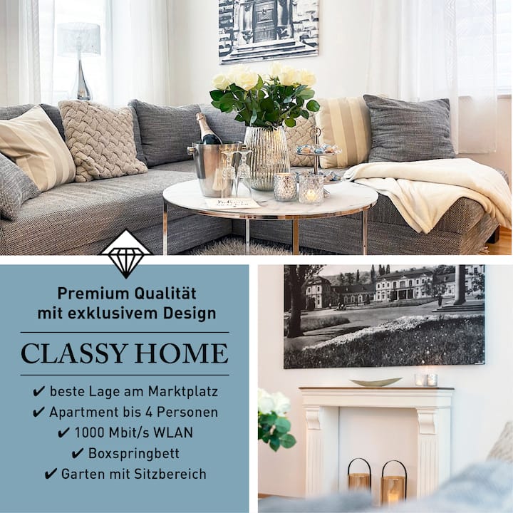 Klassik Design-luxus-apartment, Nahe Marktplatz - Gera
