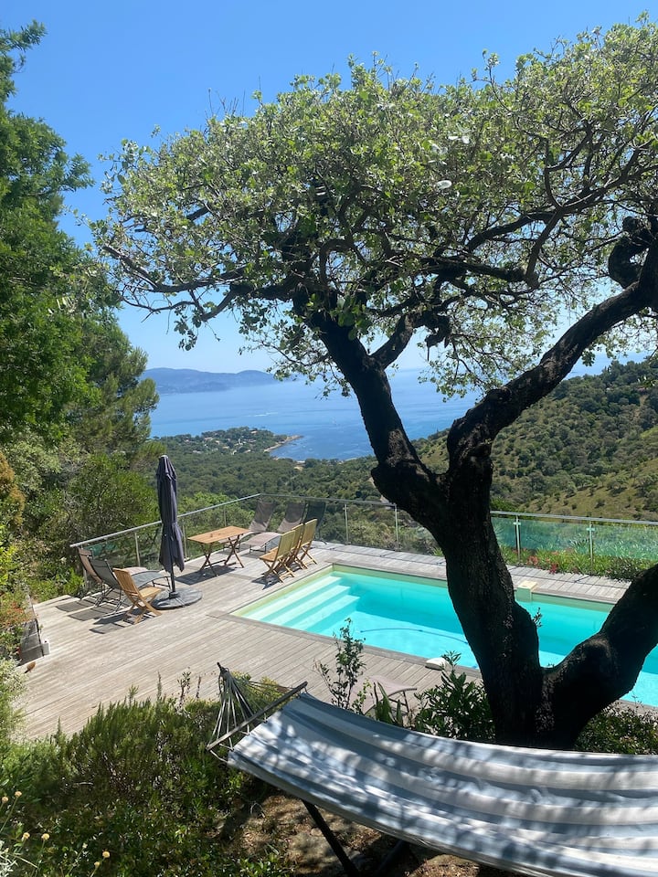 Villa Mariposa Gaou Bénat On The French Riviera - Bormes-les-Mimosas